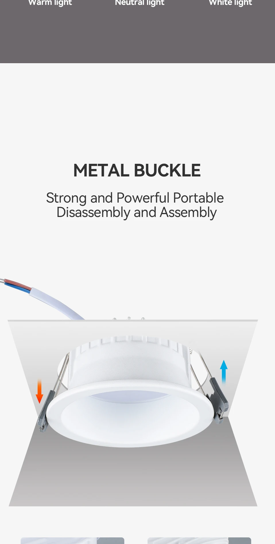 Aluminum Indoor &bedroom Dimmable Spotlight Adjustable Recessed Led ...