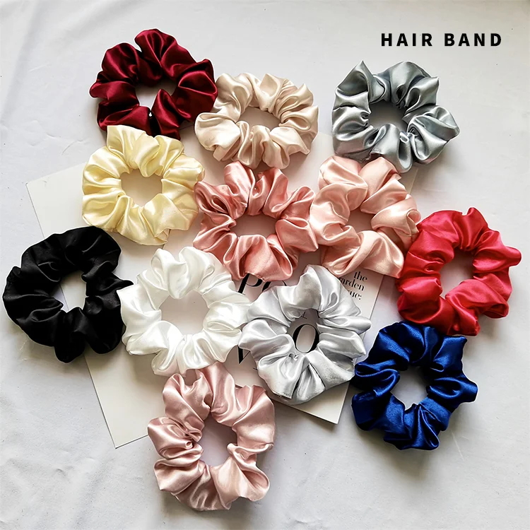 50D*75D Shiny Polyester Satin Fabrics for Clothing Dresses