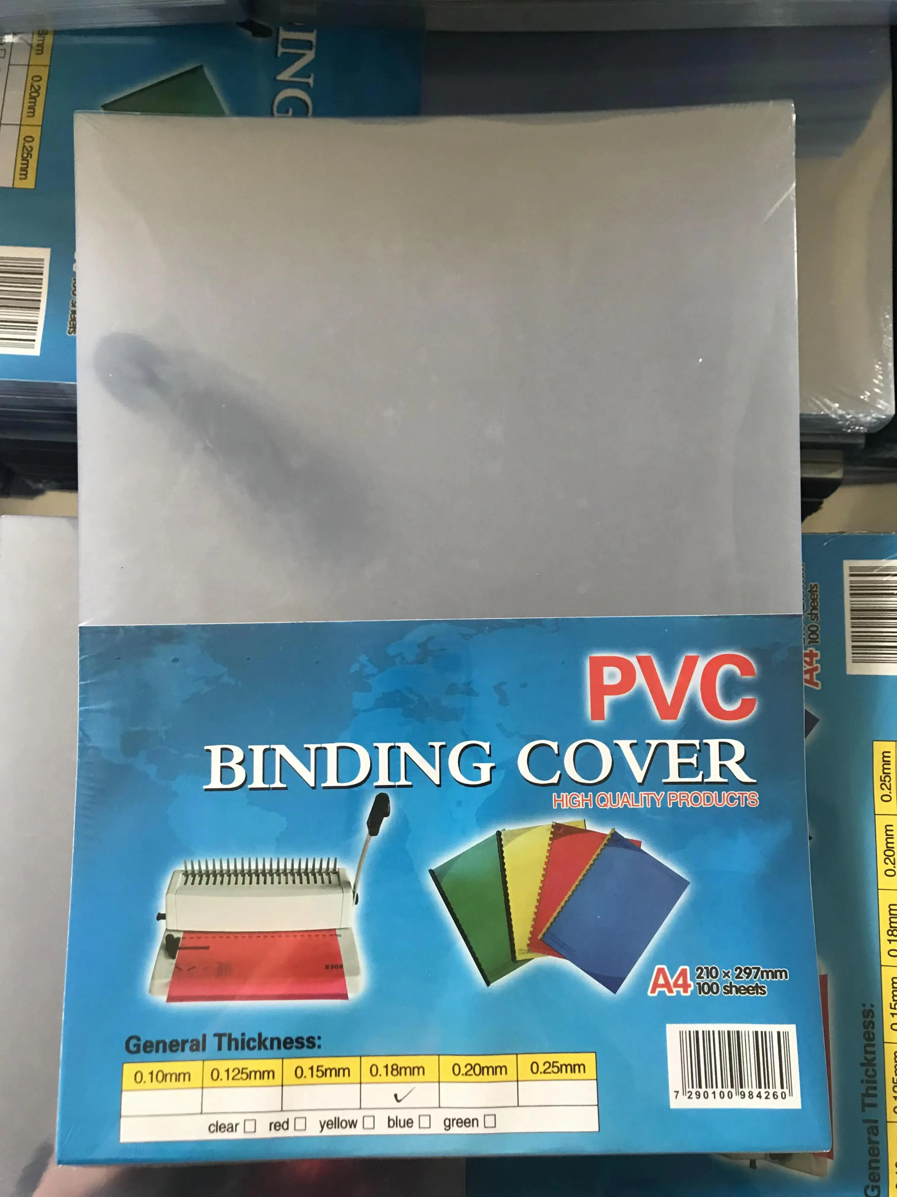 A4 Transparent Sheet Plastic Pvc Hard Binding Cover - Buy Pvc Hard ...