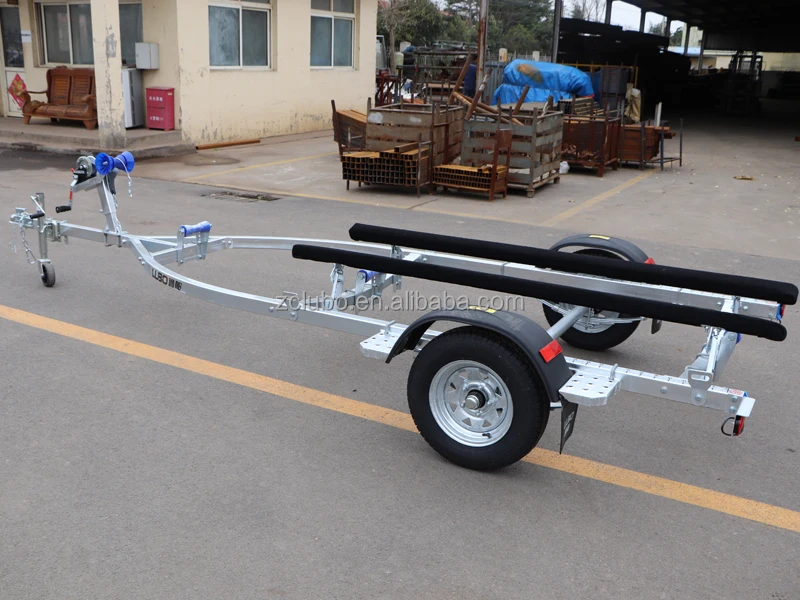 4.45m Wooden Bunk Boat Trailer - Durable & Versatile