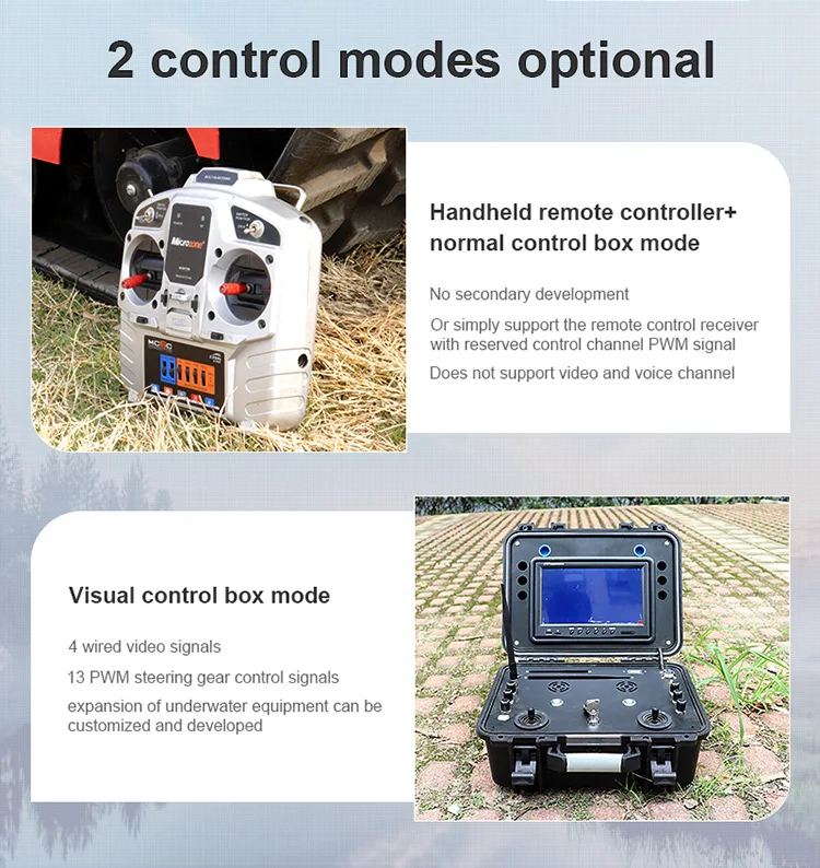 Remote Control Underwater Robot Platform - Smart Tank Chassis