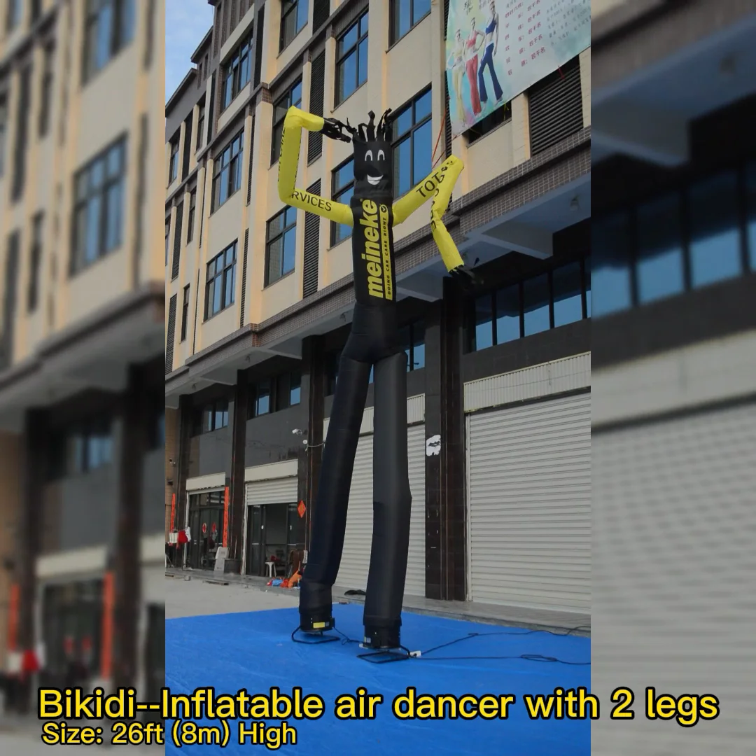 Wacky Waving Inflatable Tube Man,Big Sky Air Dancer With Two Legs - Buy ...