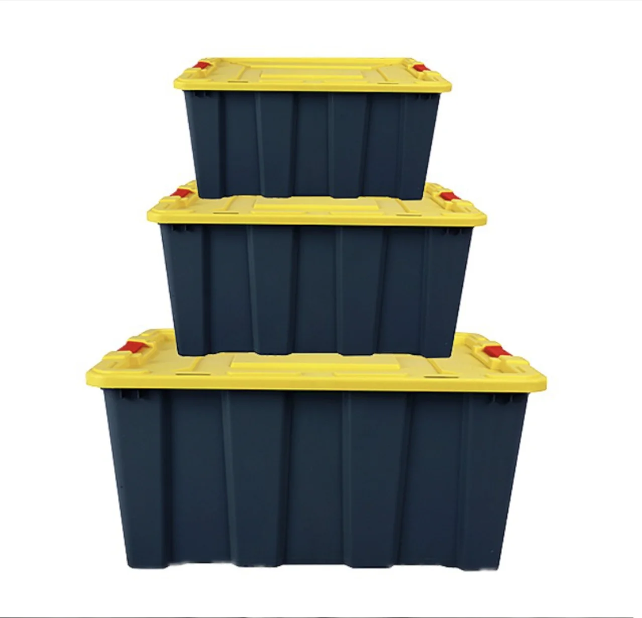 100L Heavy Duty Plastic Storage Containers for Car Trunk
