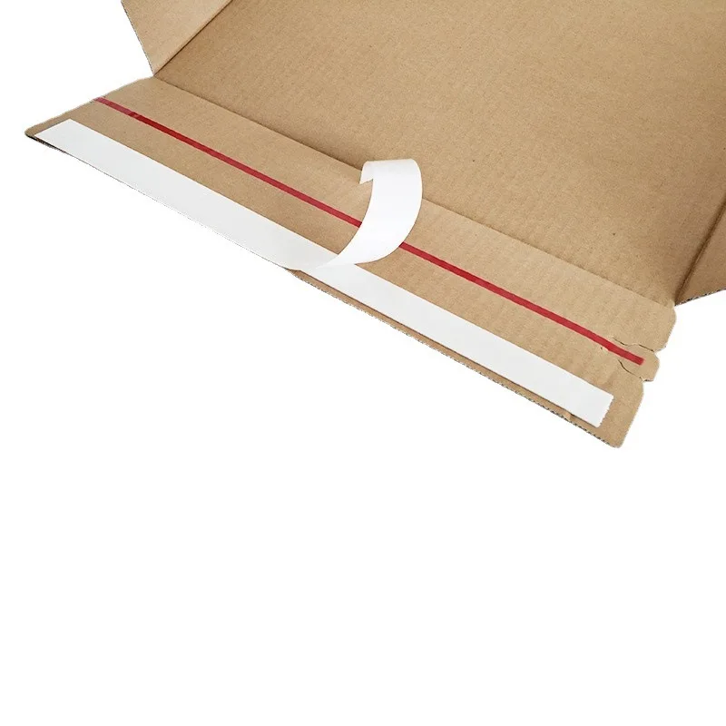 Self Seal Zipper Packaging Boxes Zip Adhesive Tear Strips Packaging ...