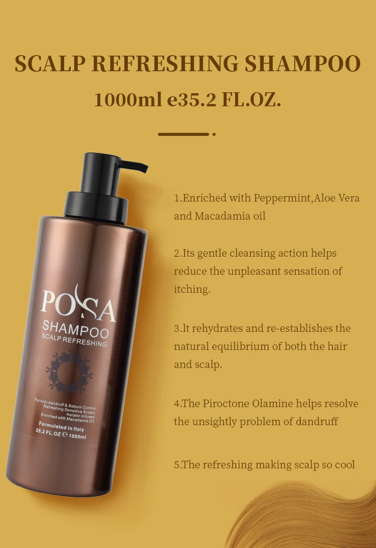 Wholesale POSA Shampoo - Anti Hair Loss & Dandruff