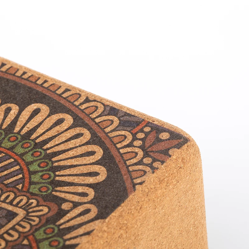 Customized Large Recycled Sturdy Cork Yoga Block - Bricks Yoga