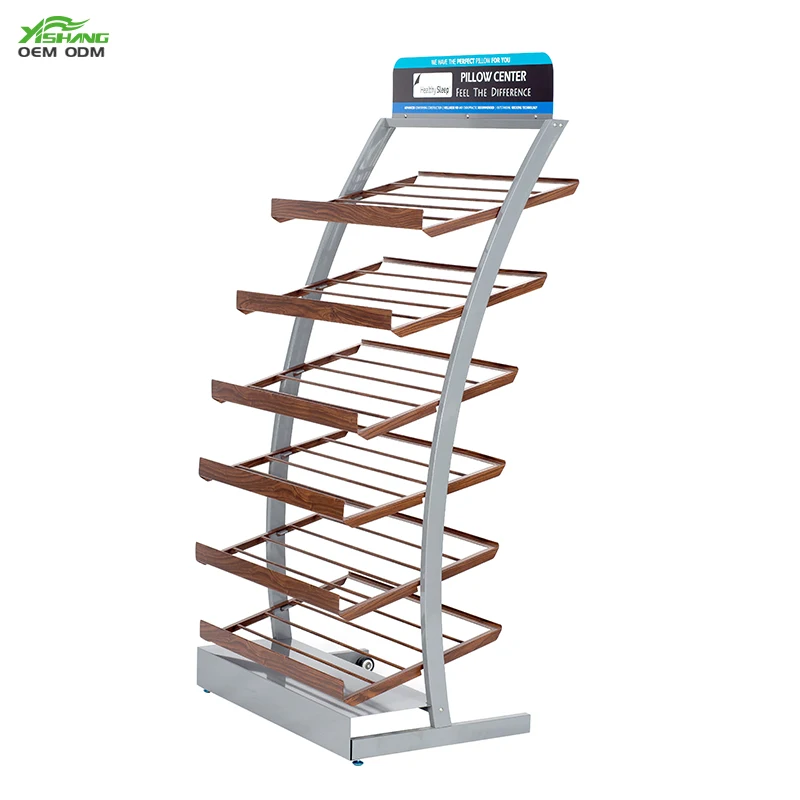 Free Standing Point Of Sale Exhibition Product Display Stand Metal ...