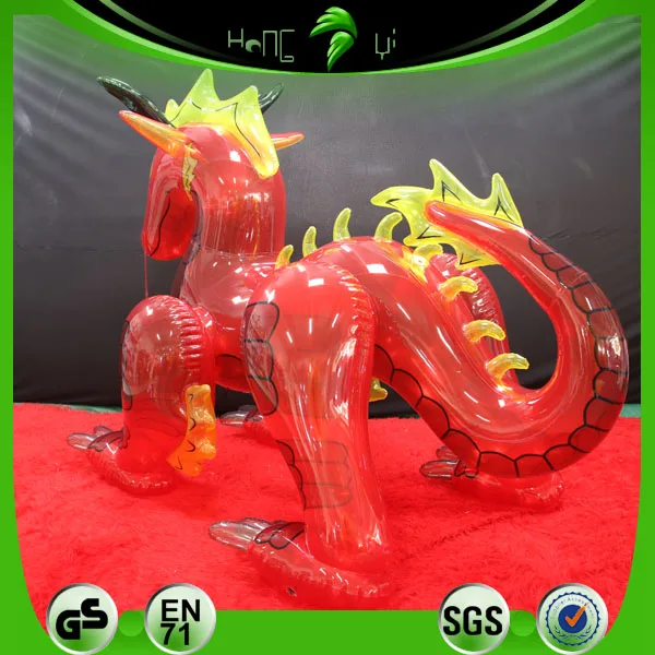 Inflatable Transparent Chinese Dragon Balloon - Fun & Safe