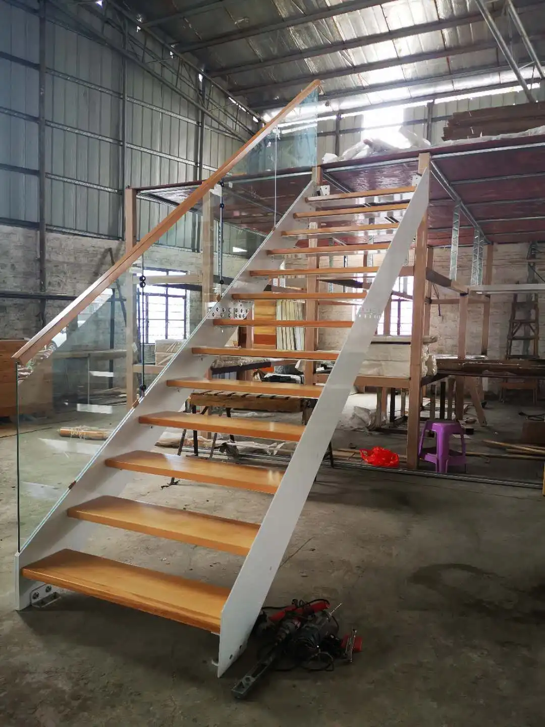 VIKO Panamanian Hot Teak Solid Wood Stair Treads - Durable & Stylish