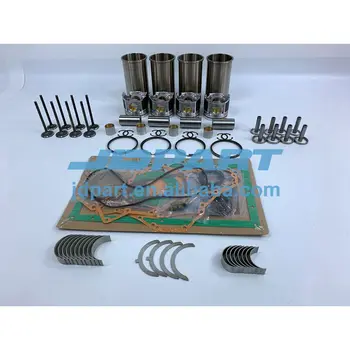 4d33 Overhaul Repair Kit With Valves Engine Bearings Cylinder Liner ...