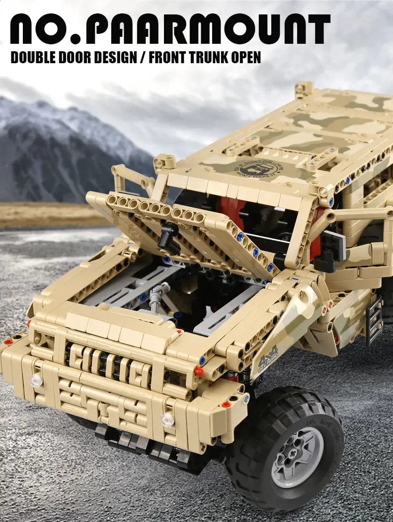 Mould King 13131 MOC Bricks - Build Your Dream Car Model