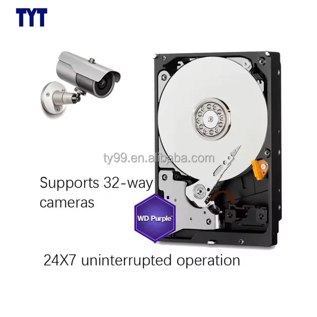 Original Wd40purz Hdd Hard Disk Drive 4tb Wd40purx Surveillance Class ...