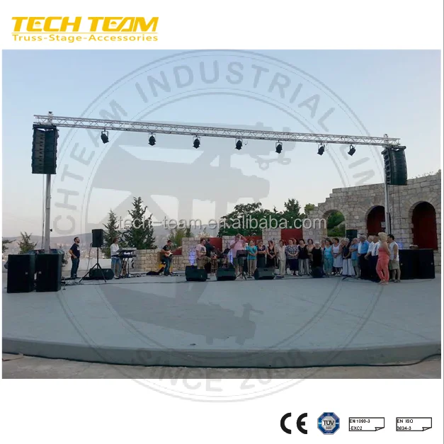 6.5m Speaker Lift Line Array Crank Stand for Sale - TECH TEAM