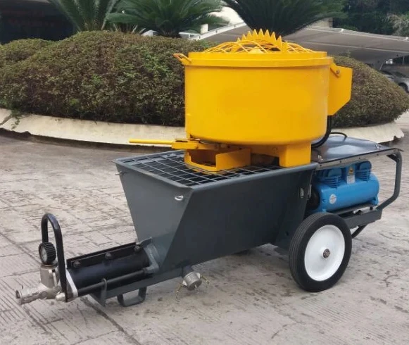 Small Concrete Injection Pump Mini Hydraulic Mortar Concrete Pump - Buy ...