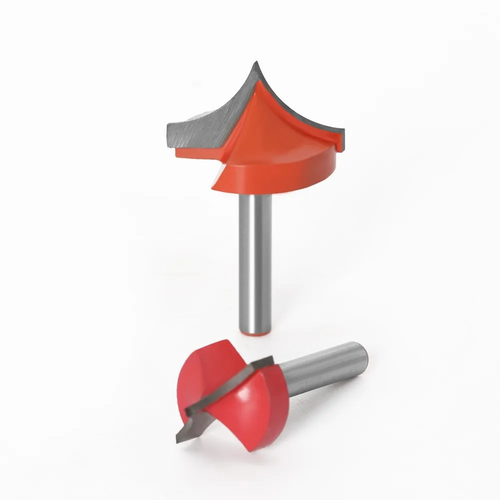 6mm handle pointed blade milling cutter, woodworking fancy end mill ...