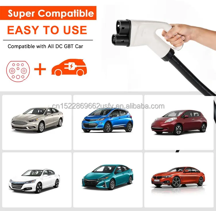 CCS2 to GBT EV Charging Connector Adapter for Tesla - 250A DC ...