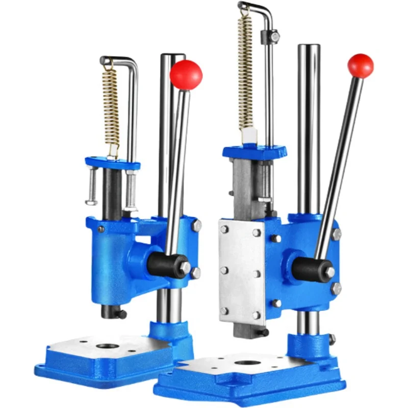 Small Desktop Hand Operated Punch Press Leather Stitching Hole Punch ...