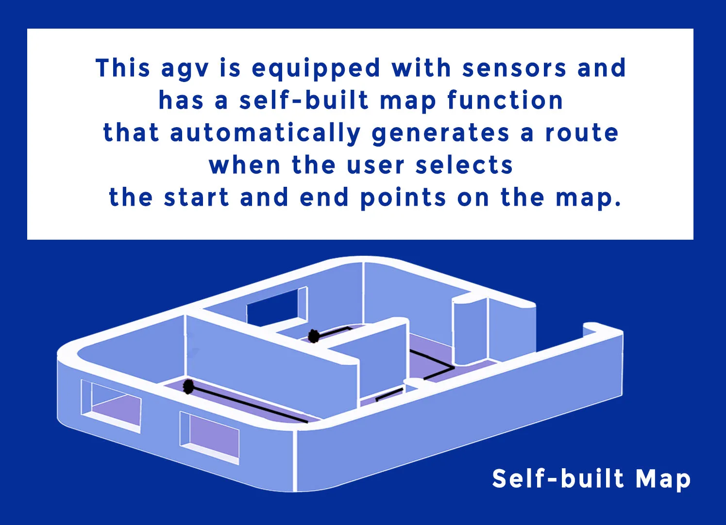 Magnetic Guided Warehouse AGV Robot Chassis with Arm