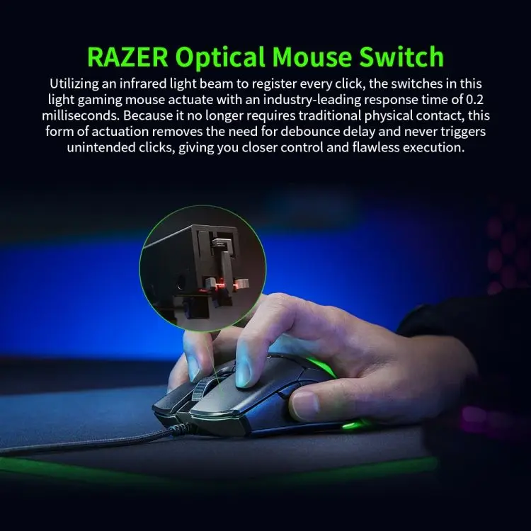 Razer Viper Mini Gaming Mouse - 8500 DPI Wired Precision