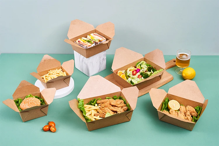 Fuling Paper Food Containers Disposable Boxes Food Packaging Containers ...