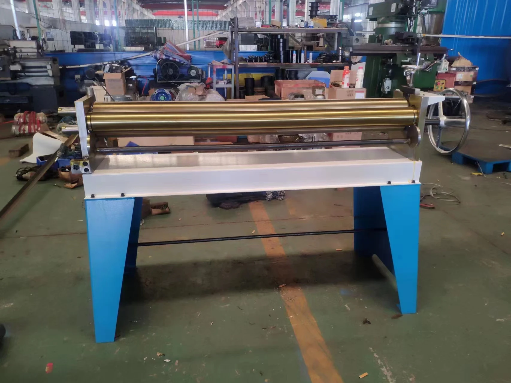 Small Manual Rolling Machine - 1300mm, 100mm Diameters