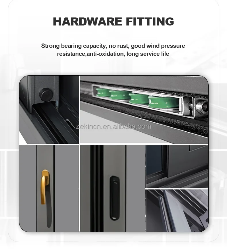 Customized Aluminum Window Frame Aluminum NFRC AS2047 Certification ...