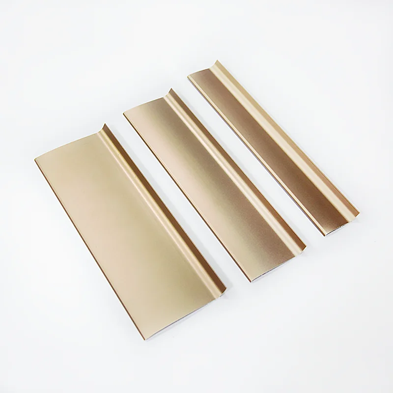 Aluminum Skirting Baseboard Profiles - Anodized Colors