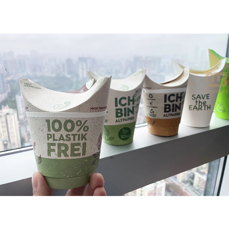 8oz 12 oz Hot Paper Cups Disposable Cappuccino Espresso Coffee Cups ...
