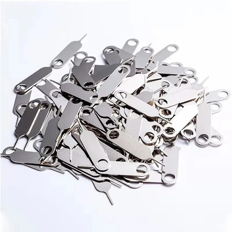 Sim Card Ejector Pin Machine Stainless Steel Pin Eject Tool Silver ...