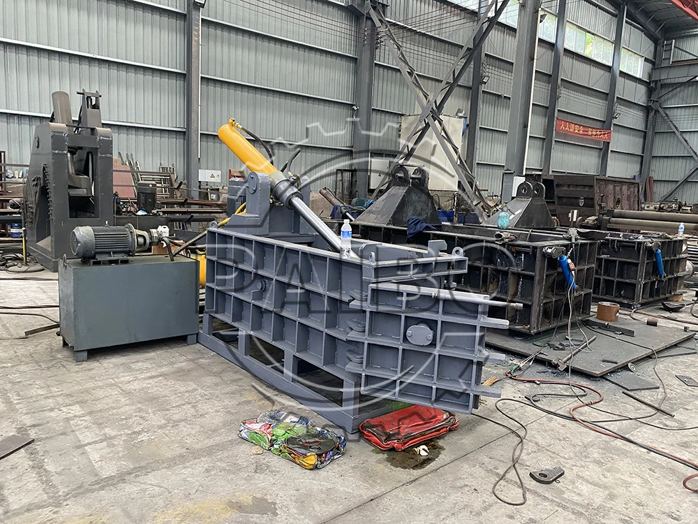 Rust-Resistant Stainless Steel Scrap Baler Hydraulic Metal Baler ...