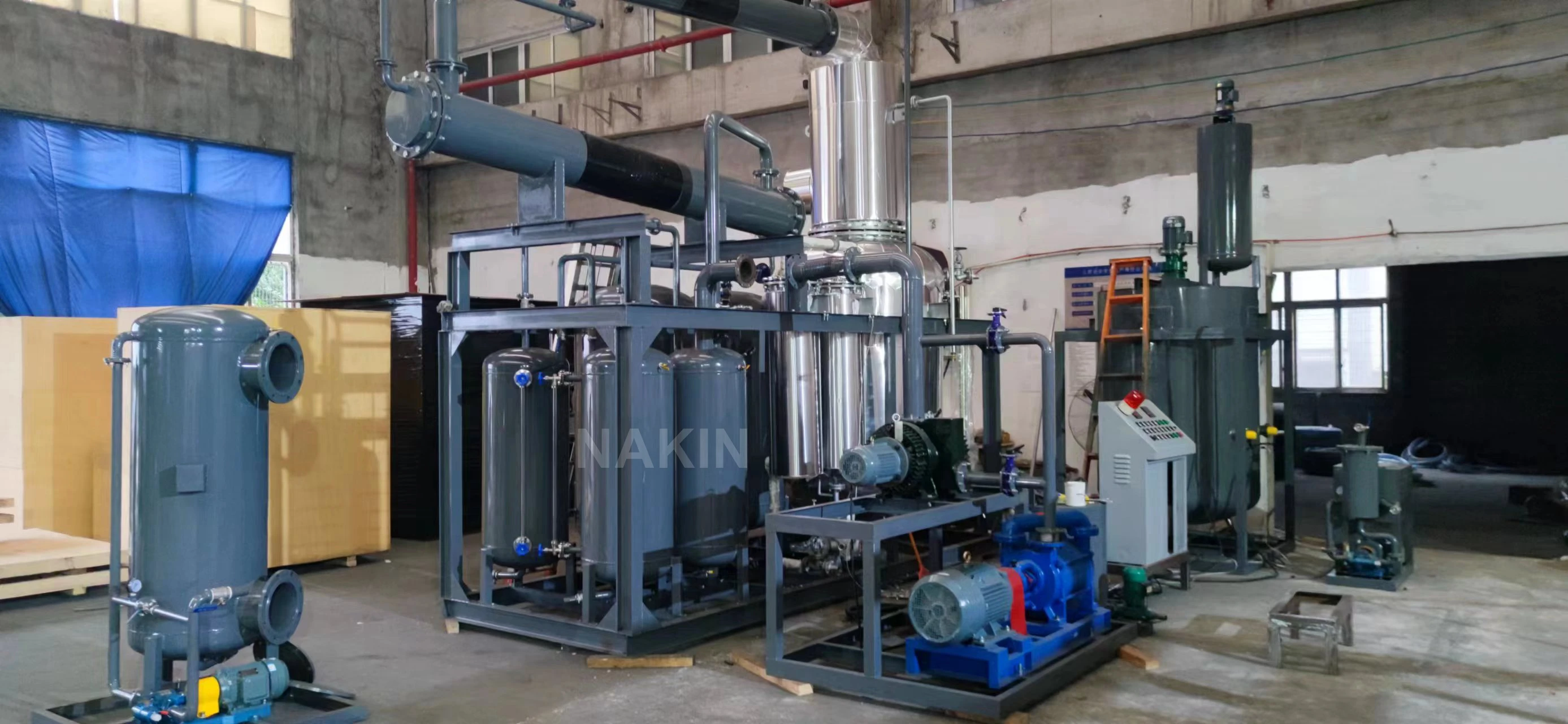 Distillation Technology - Efficient Engine Oil Recycling