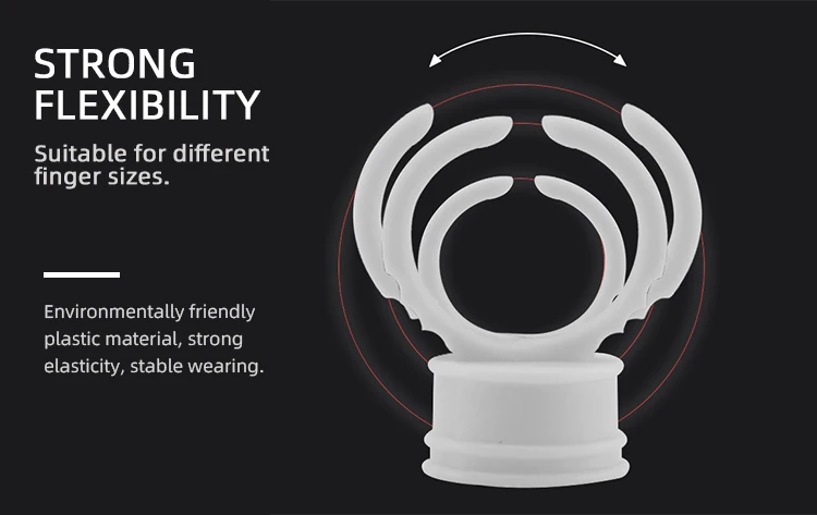 Blooming Heart Pink Plastic Permanent Shape Lash Microblading Ring ...