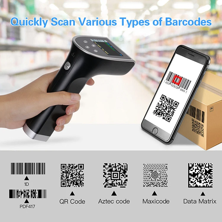 YHDAA Handheld Android Qrcode Pos Terminal With Barcode Reader Scanning ...