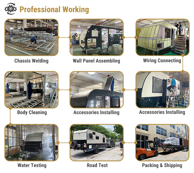 Ecocampor Motorhome Slide on Truck Bed Camper Rvs for Sale