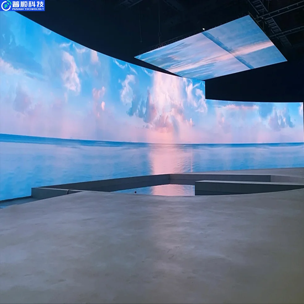 Alibaba.com: Pushunled Event P3.91 4K resolution 3D advertising LED ...