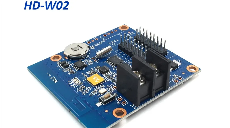 签名显示屏huidu Hd-w02单色和双色wi-fi控制卡外部温湿度传感器 - Buy 迹象显示hd-w02控制卡,Hd-w02单通道和双 ...