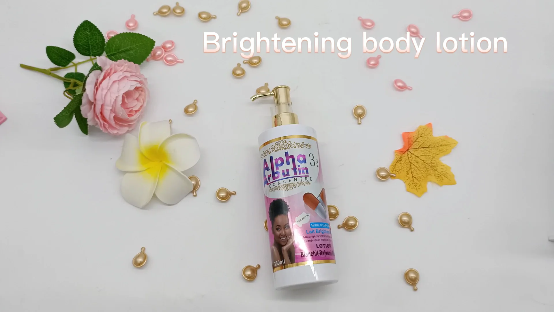 The Hot-sales Face Care Products Body Lotion Whitening Lait Brightening ...