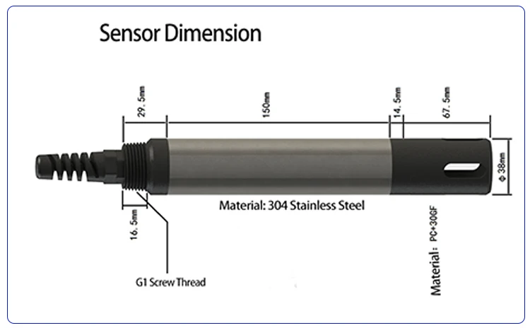 Iot-485-ec Thermal Power Plant Stainless Steel Shell 0-10000mg/l Liquid ...