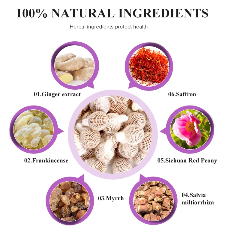 Wholesale Natural Herbal Womb Detox Vaginal Clean Point Tampons Yoni ...