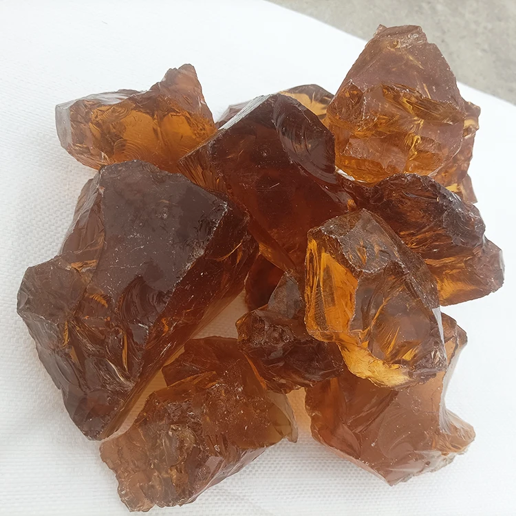 Garden Decoration Fire Rated Glass Landscaping Natural Decorative Amber ...