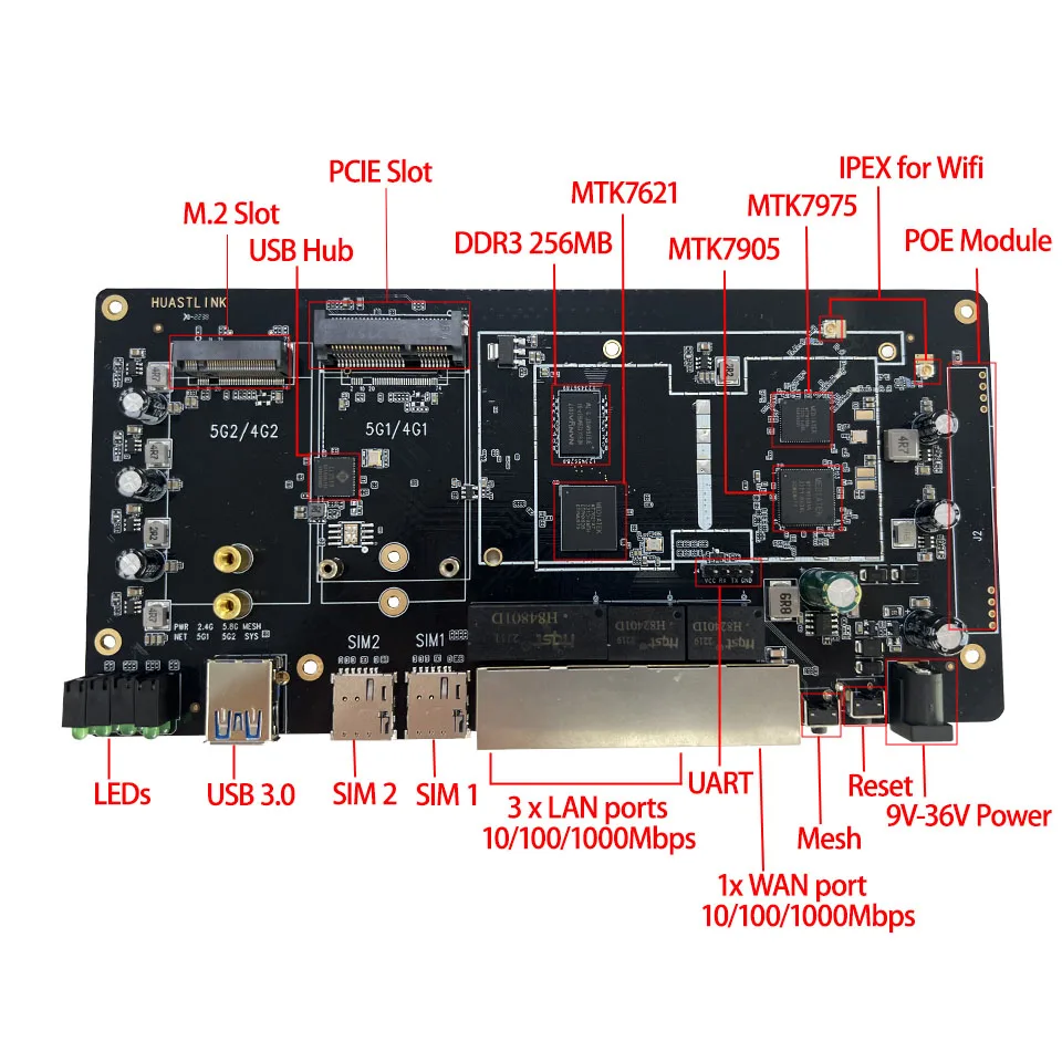 Ax1800 5g Router Motherboard Wifi6 Wifi Wireless Router Module 5g ...