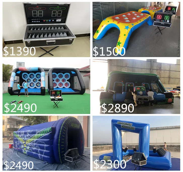 Inflatable IPS Interactive Play System IPS Arena Shooting Games for ...