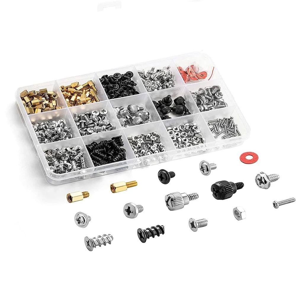 Computer Fan Screw Classification Kit Chassis Atx Chassis Motherboard ...