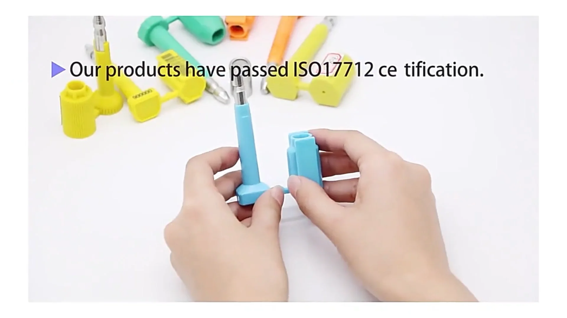 Bc-b204 Abs Plastic Coated Container Bolt Seal - Buy Container Bolt ...