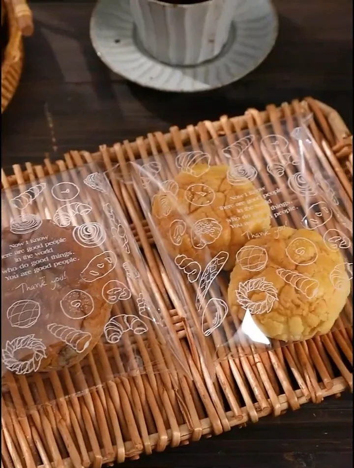 Custom Transparent Croissant Sandwich Doughnut Toast Biscuits Baked ...