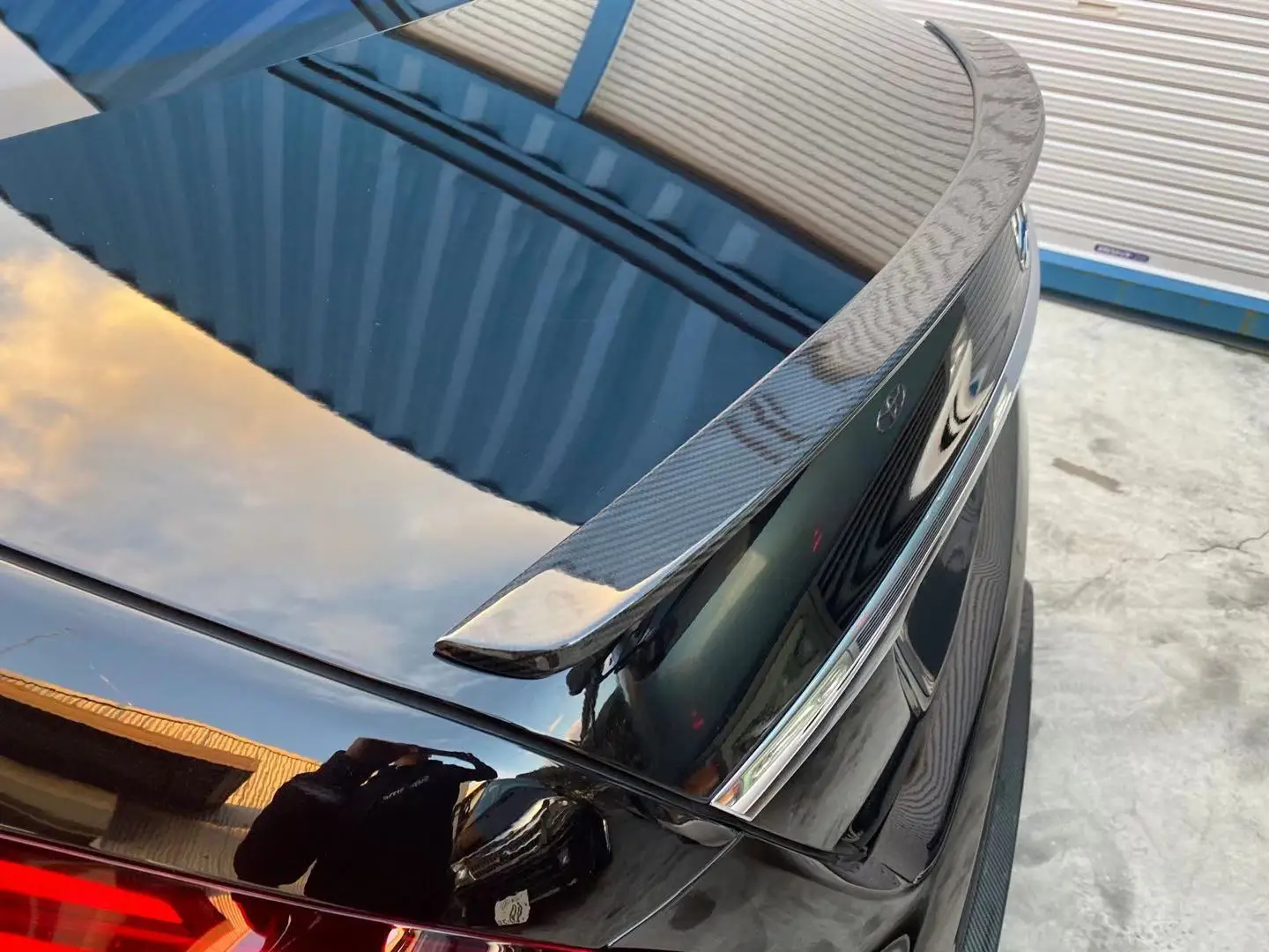 2014~20y S Class W222 Ko Style Dry Carbon Fiber Car Rear Wing Trunk ...