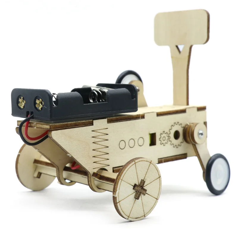 DIY Reptile Robot Electric Wooden Science Experiments Toys for Children ...