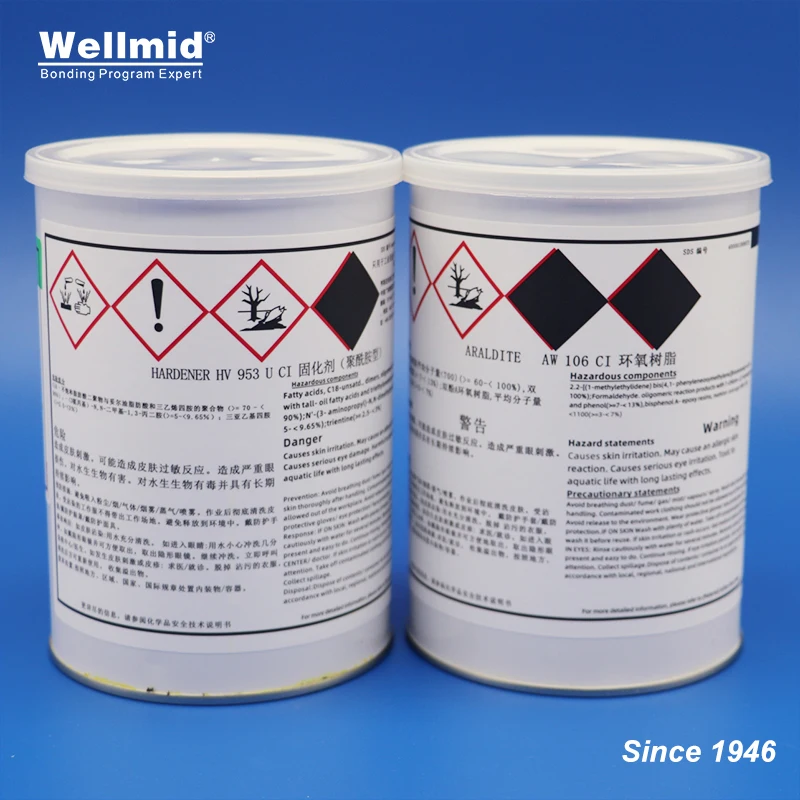 Araldite Aw106 Epoxy Resin Huntsman Hardener Hv953u Industrial Building ...