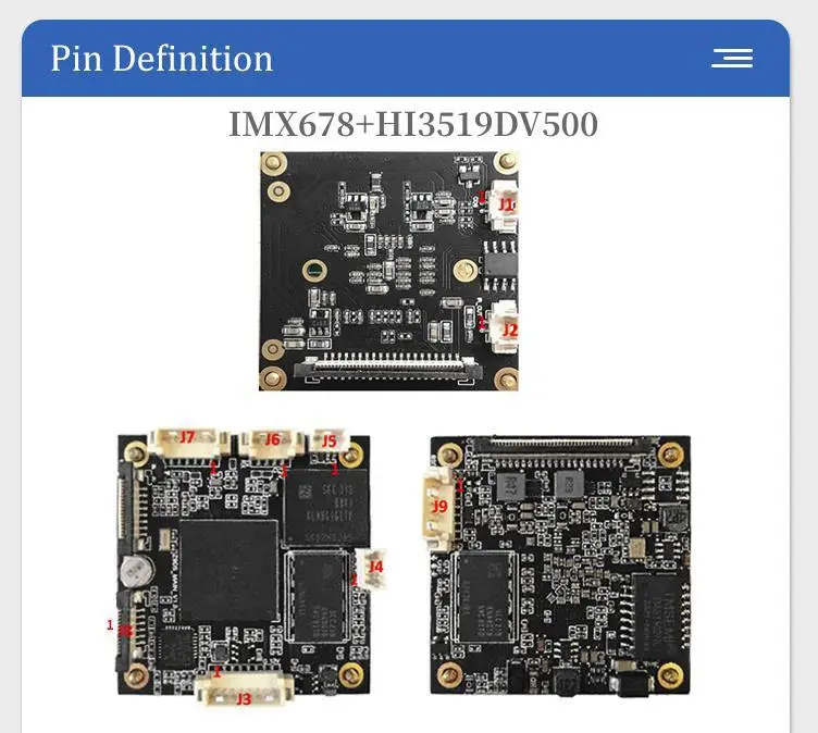 Imx678 Camera Module Rgb Ir Camera Module Rtmp Camera Module Cctv ...
