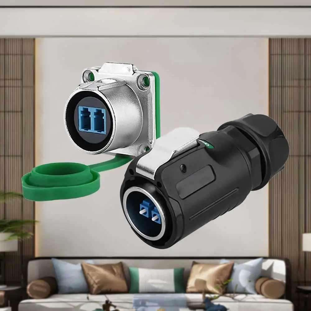 Oswell Quick Assembly Connector Fiber Wire Cable Waterproof Cover 1/4 ...